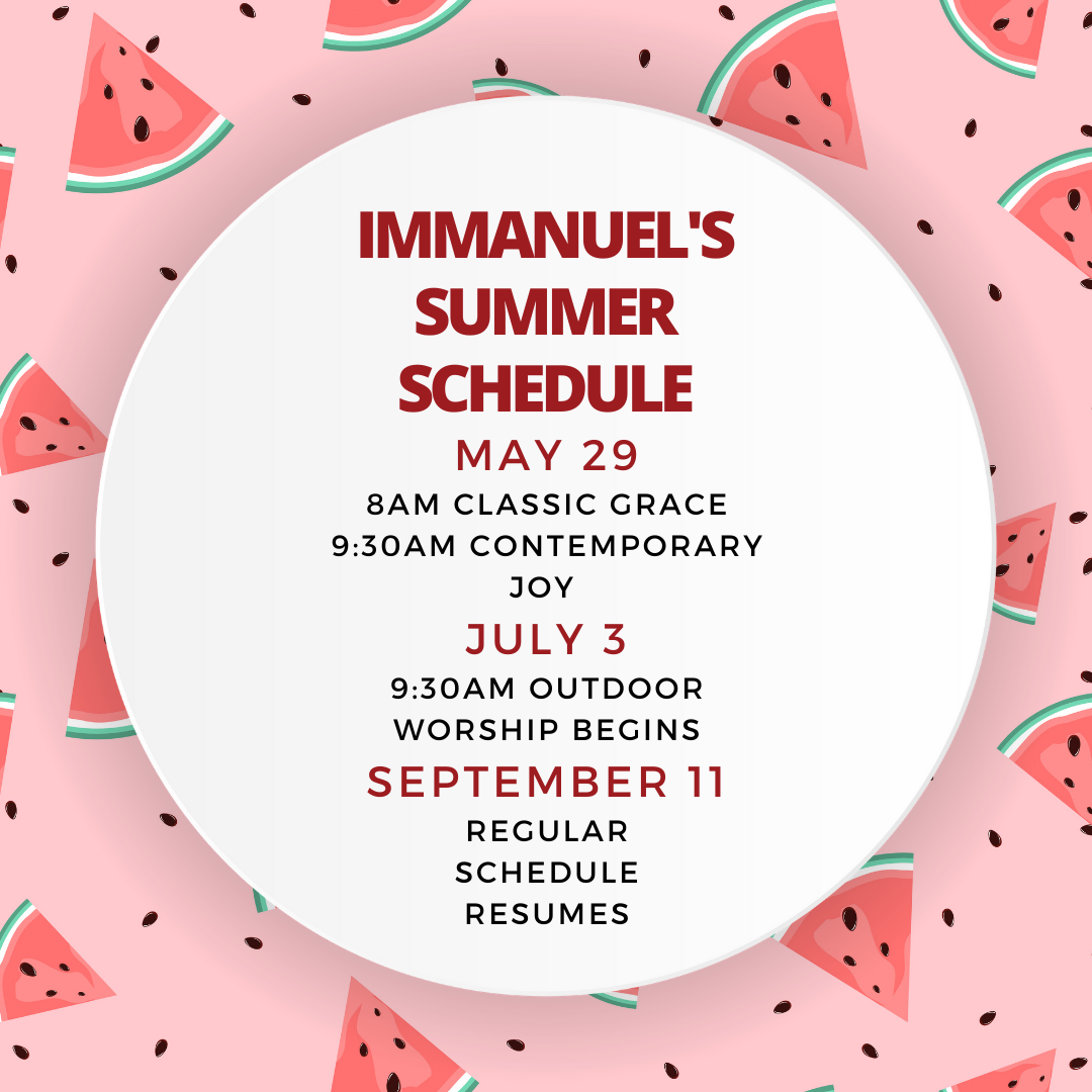 Home - Immanuel Lutheran Church